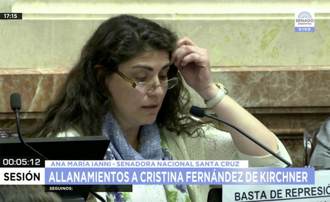 Con la firma de la senadora “bellonista/kirchnerista” Ana María Ianni ...