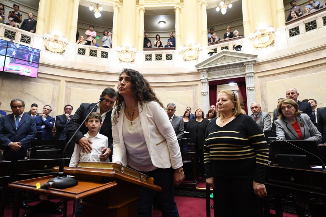 La senadora Ianni en modo destitutiva con argumentos vergonzosos y sin ...